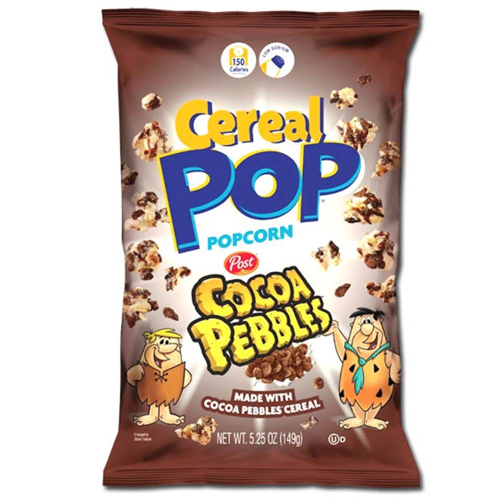 Cereal Pop Cocoa Pebbles Popcorn 149g