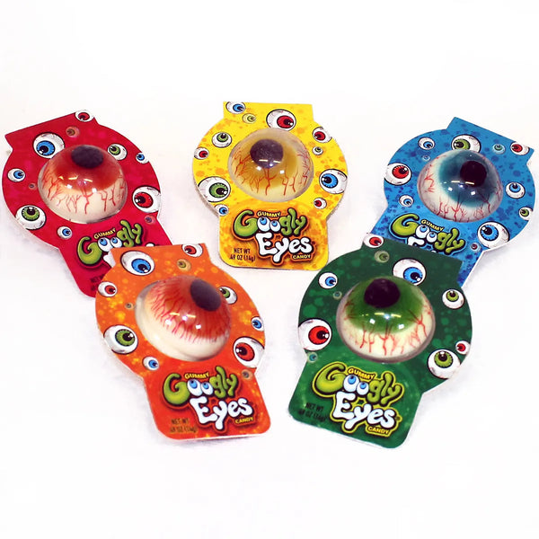 Googly eyes gummy candy 14g