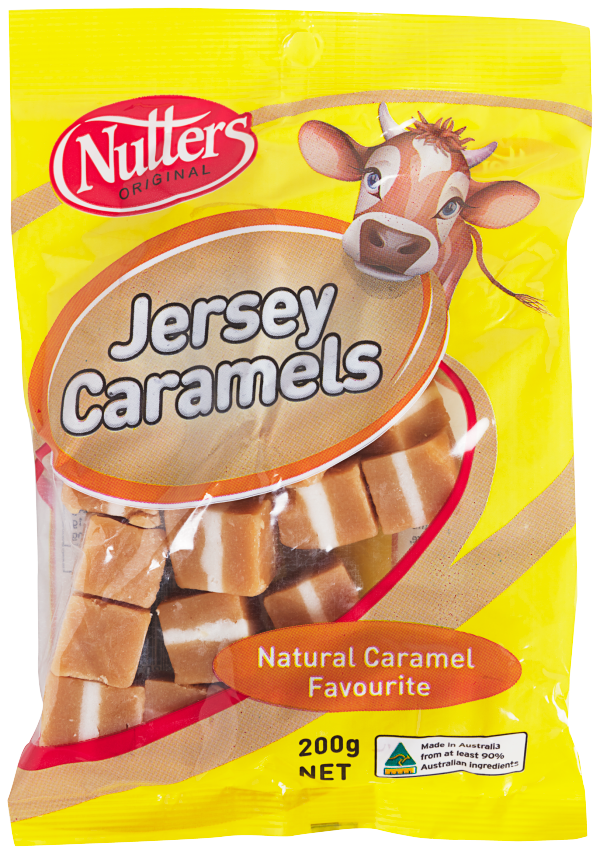 Nutters Original Jersey Caramels 200g