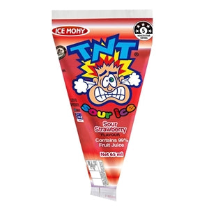 ICE MONEY FREEZE POPS TNT SOUR ICE SOUR STRAWBERRY 65ml