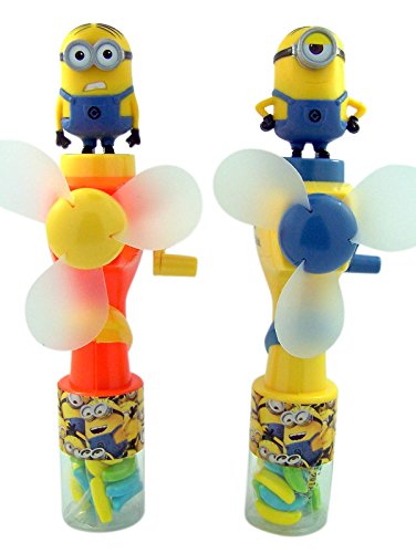 Minions Water Spray Fan with Candy 12g