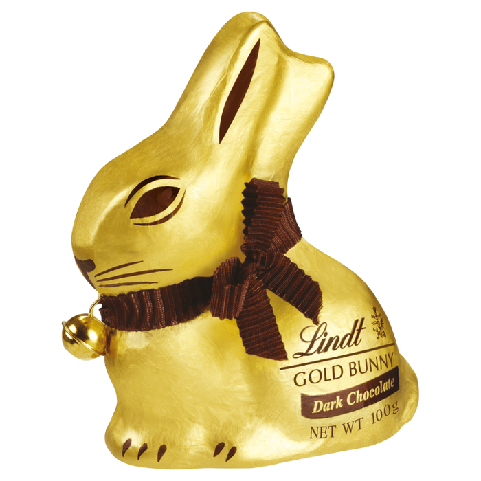 LINDT Gold Bunny Dark Chocolate 100g (BB 31 August 2024)