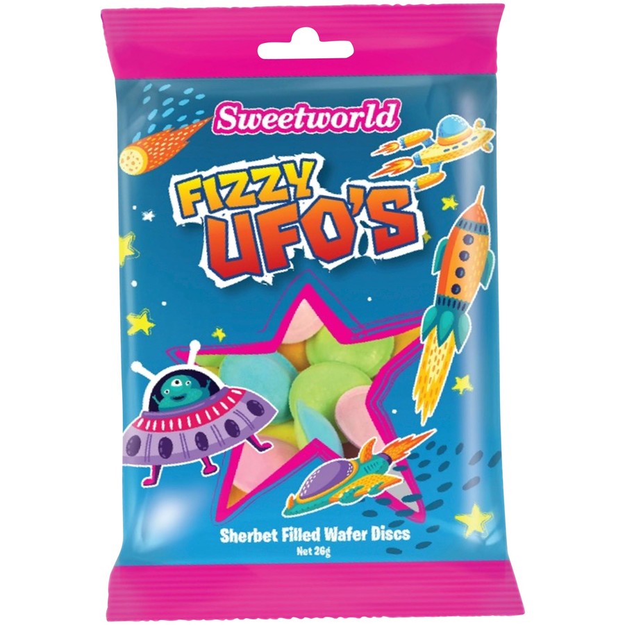 SWEETWORLD Fizzy Ufo's 26g