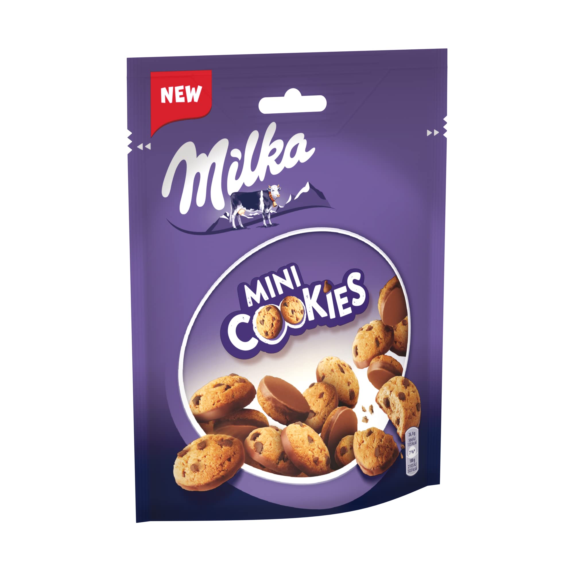 Milka choco mini cookies 110g