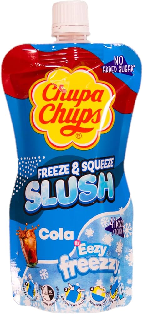 Chupa Chups Freeze & Squeeze Slush Cola 250ml