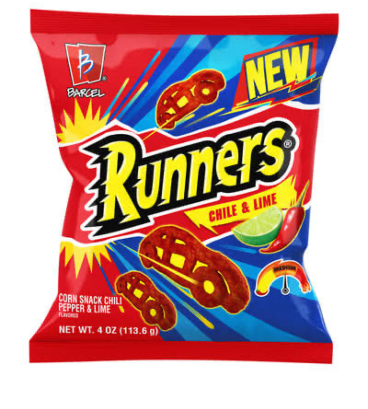 Barcel Runners Chile & Lime 113g