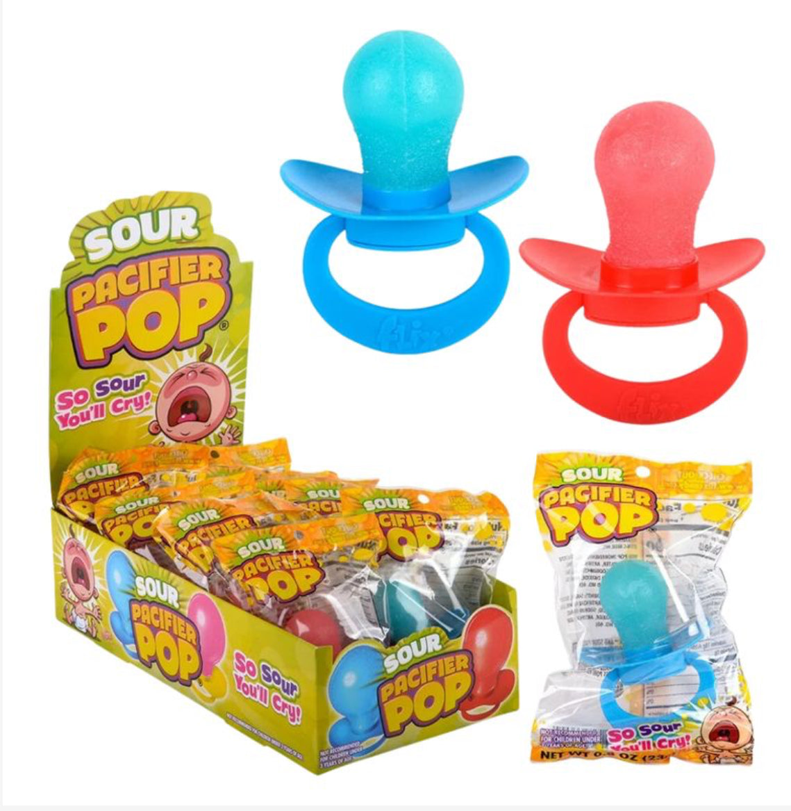 Sour Pacifier Pop 23g