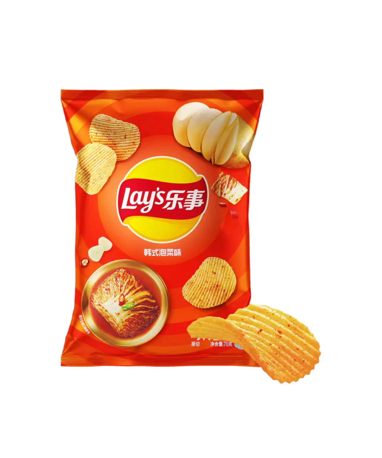 LAYS Crispy Kimchi Chips 70g