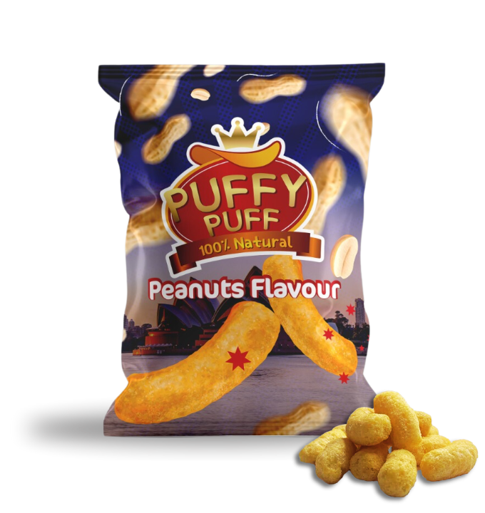 Puffy Puff Peanut Chips 85g