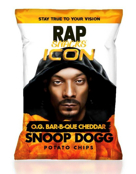 RAP SNACKS snoop dogg barbque Cheddar 71g