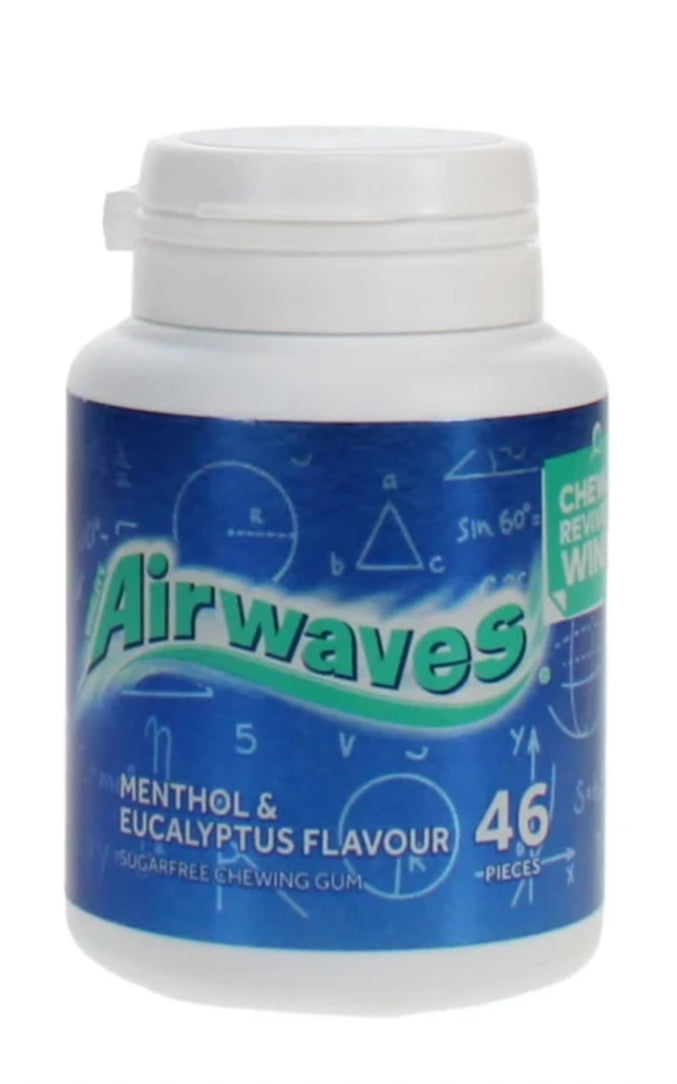 AIRWAVES 46 Pieces Menthol & Eucalyptus 64g