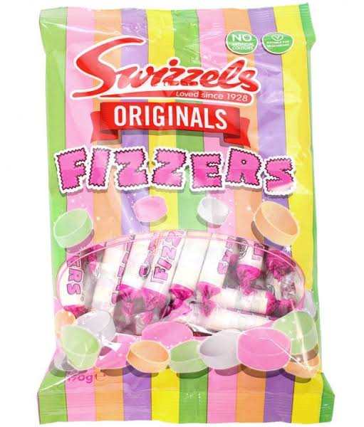 SWIZZELS Originials Fizzers 15 Mini Rolls 120g