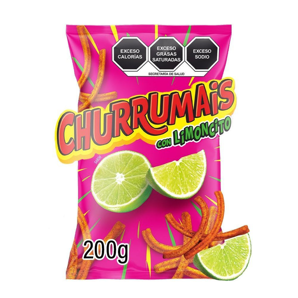 Mexican Churrumais Limoncito 185g