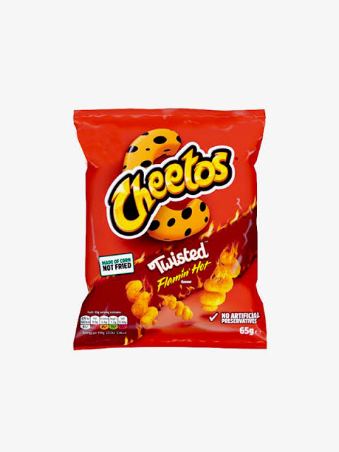 CHEETOS TWISTED FLAMIN HOT 65g