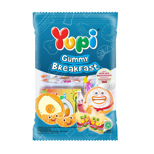 Yupi Gummy Breakfast 92g