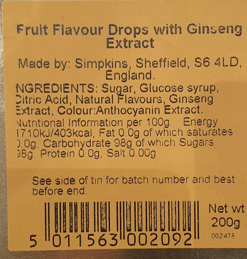 SIMPKINS Hangover Drops 200g