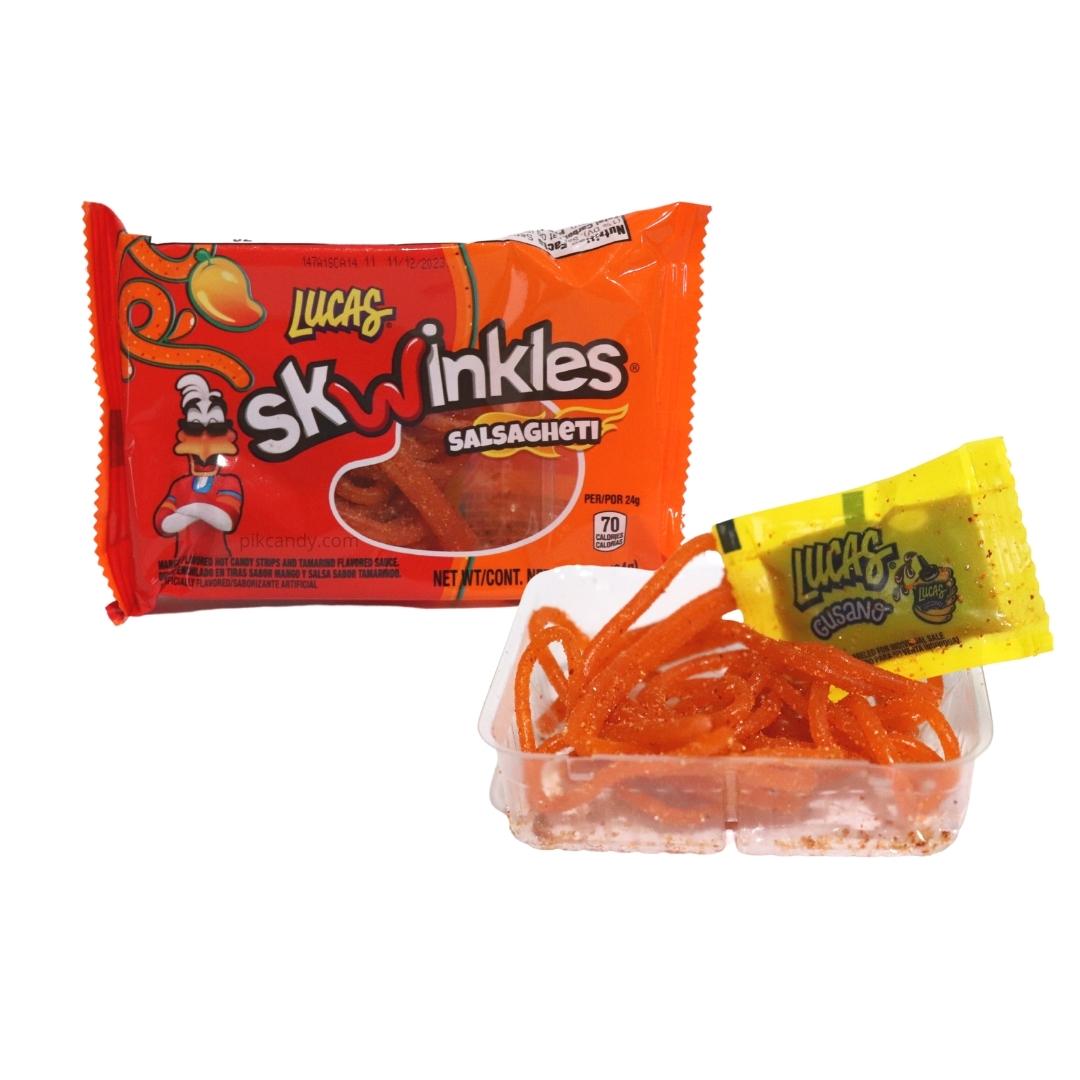 LUCAS SKWINKLES SALSAGHETI MANGO 24G