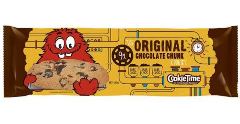 COOKIE TIME Original Choc Chunk Chunk 630g