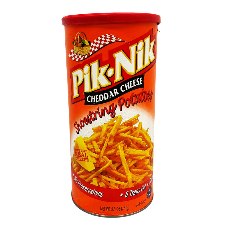 PIK NIK Cheddar Cheese Shoestring Potatoes 241g