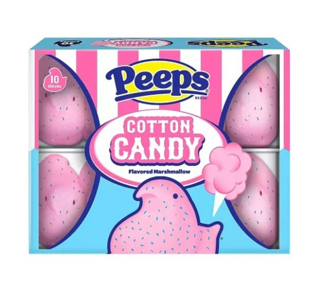 PEEPS Marshmallow Chicks Cotton Candy 85g