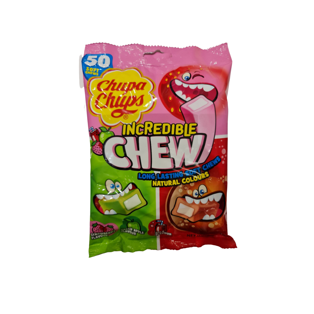 CHUPA CHUPS INCREDIBLE CHEW 175G