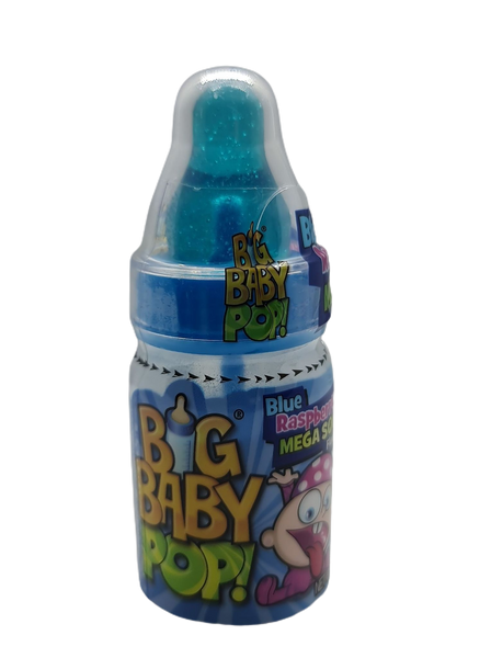 BIG BABY POP Blue Raspberry Mega Sour 30g